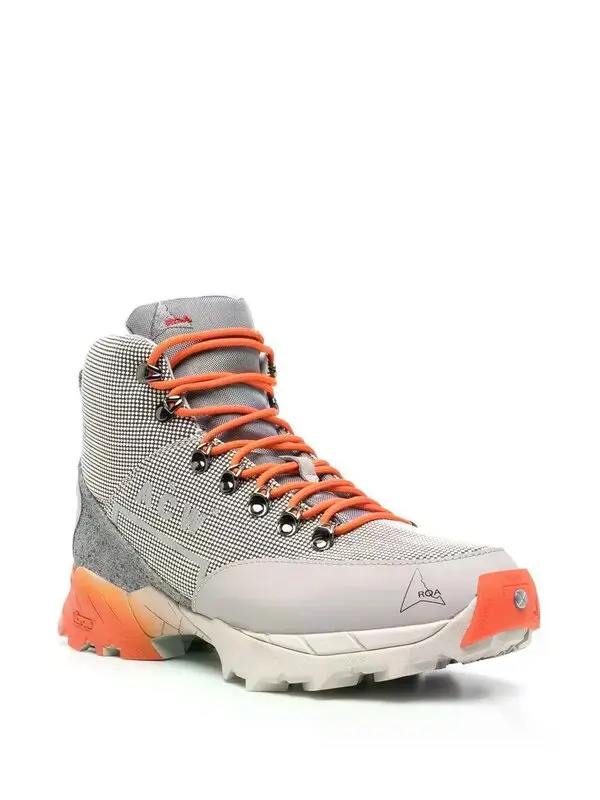 A-COLD-WALL* Logo-print Mesh High-top Sneakers