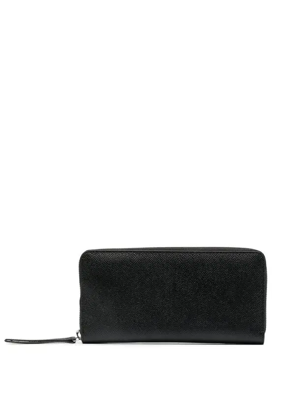 MAISON MARGIELA Four-stitch Zip-around Wallet - Black