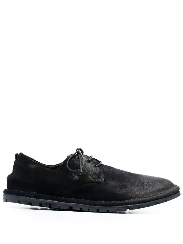 Marsèll Sancrispa Suede Derby Shoes - Blue