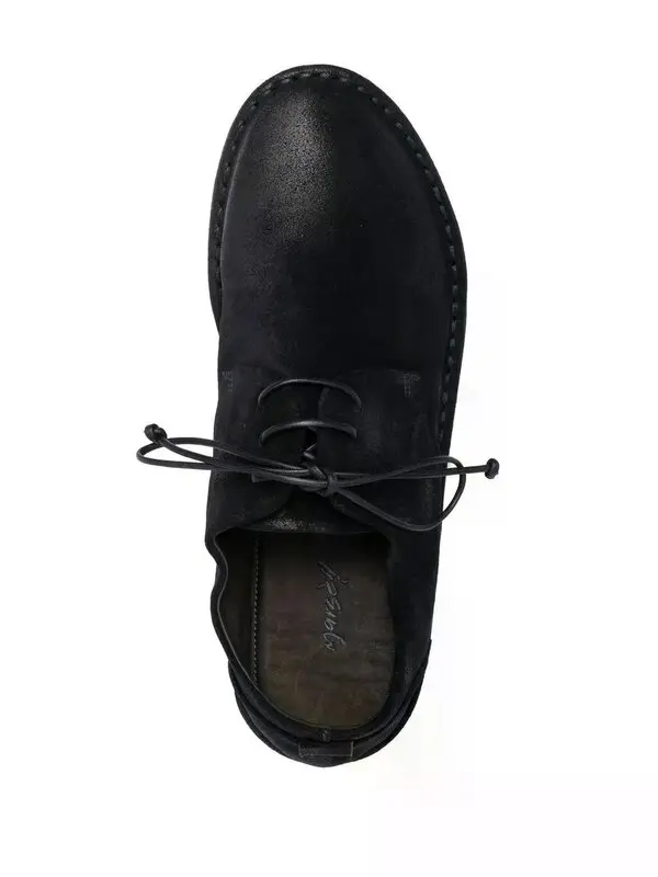 Marsèll Sancrispa Suede Derby Shoes - Blue