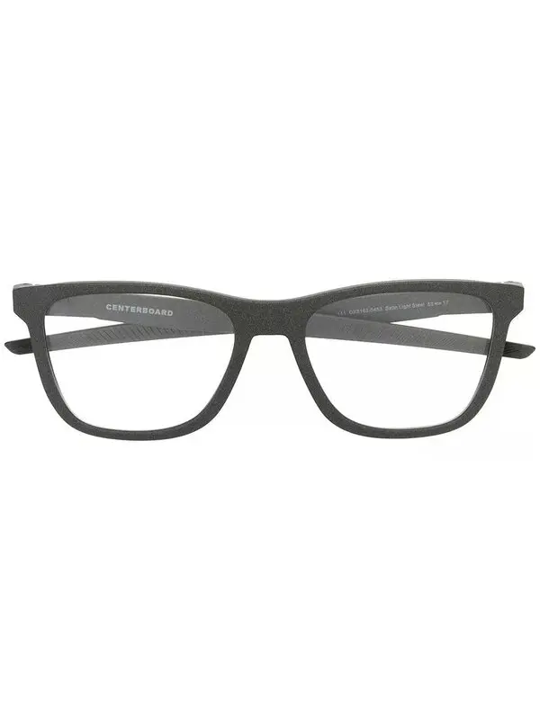 Oakley Matte-finish Square-frame Glasses