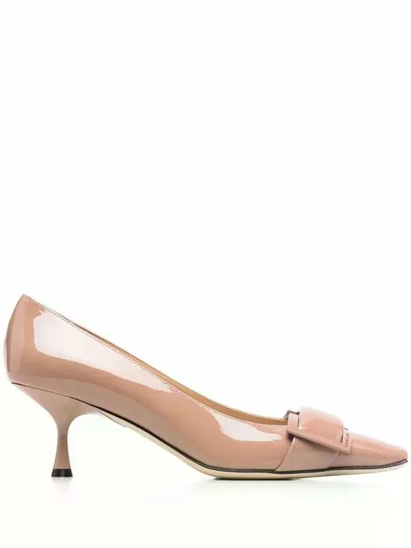 SERGIO ROSSI Sr Twenty Buckle-detail 60mm Pumps