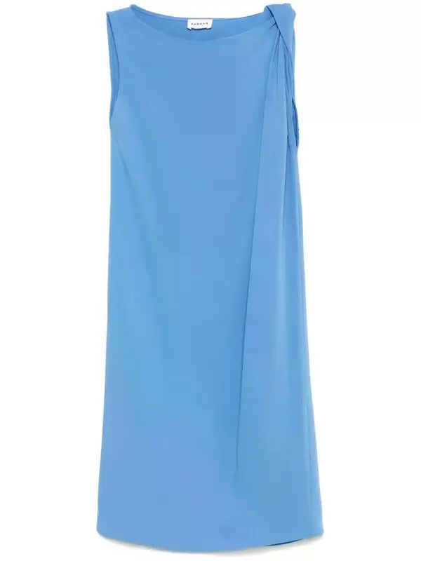 P.a.r.o.s.h Twist-detailing Midi Dress