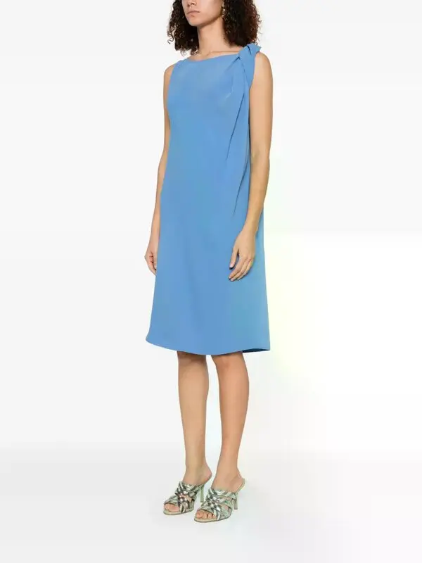 P.a.r.o.s.h Twist-detailing Midi Dress