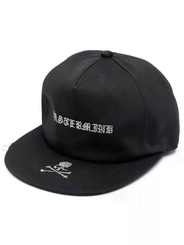 MASTERMIND WORLD Swarovski Crystal-embellished Cap - Black