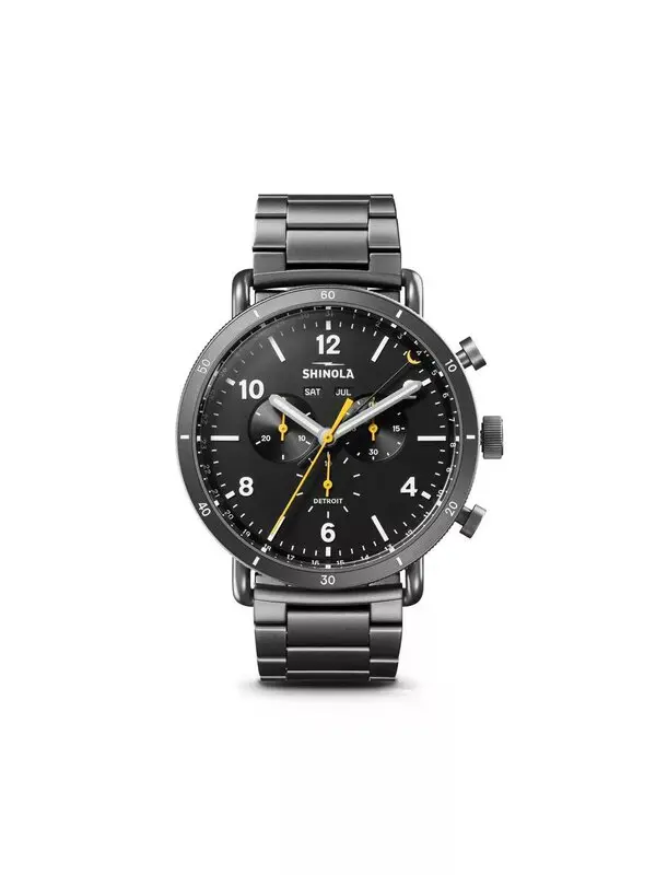 Shinola Canfield Sport 45mm Watch - Black