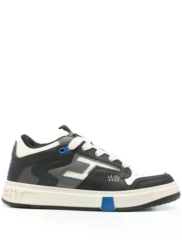 REPRESENT Panelled Leather Sneakers - Black