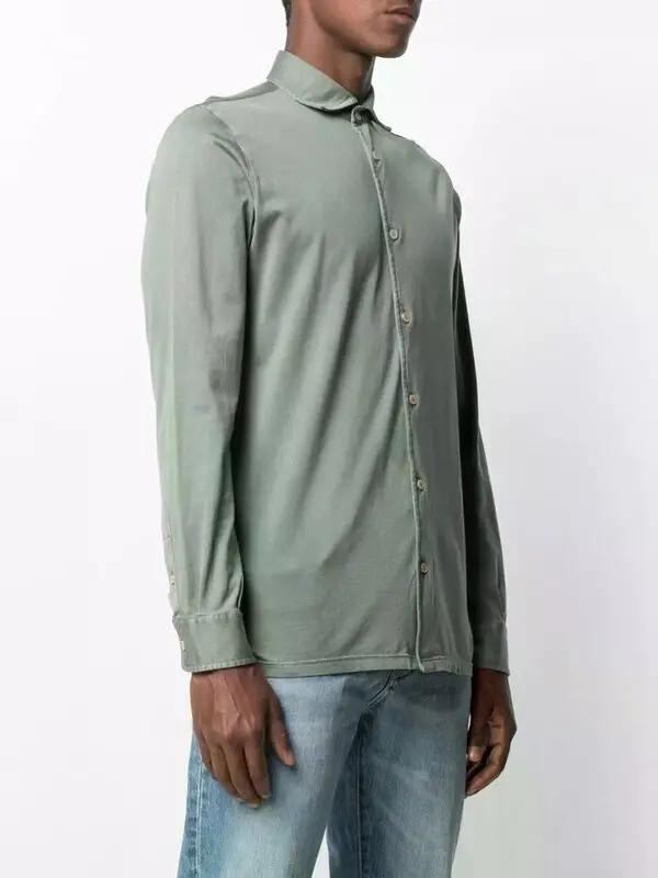Fedeli Jersey Button Down Shirt