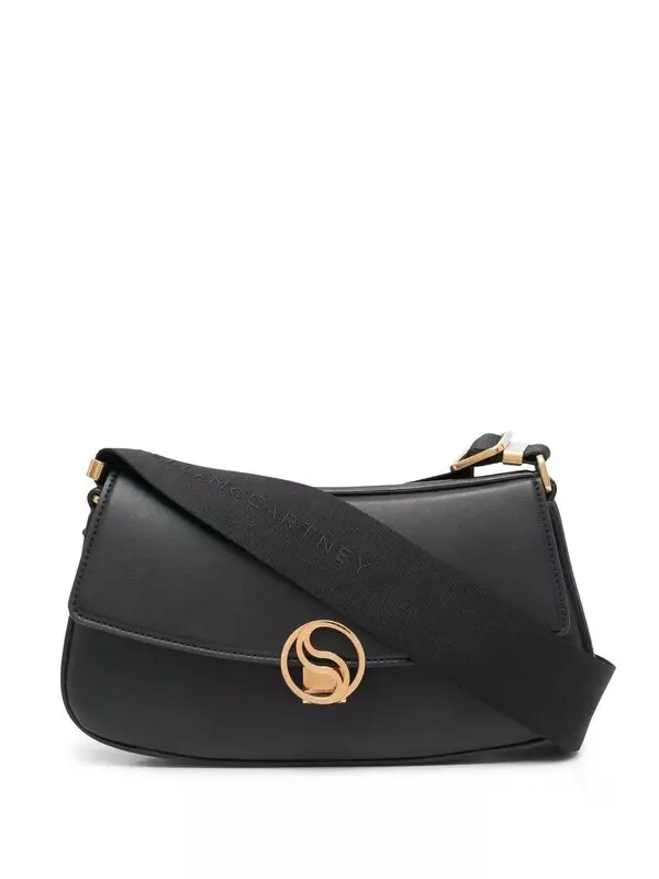 Stella McCartney Logo Clasp Flap Shoulder Bag