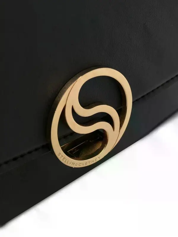Stella McCartney Logo Clasp Flap Shoulder Bag