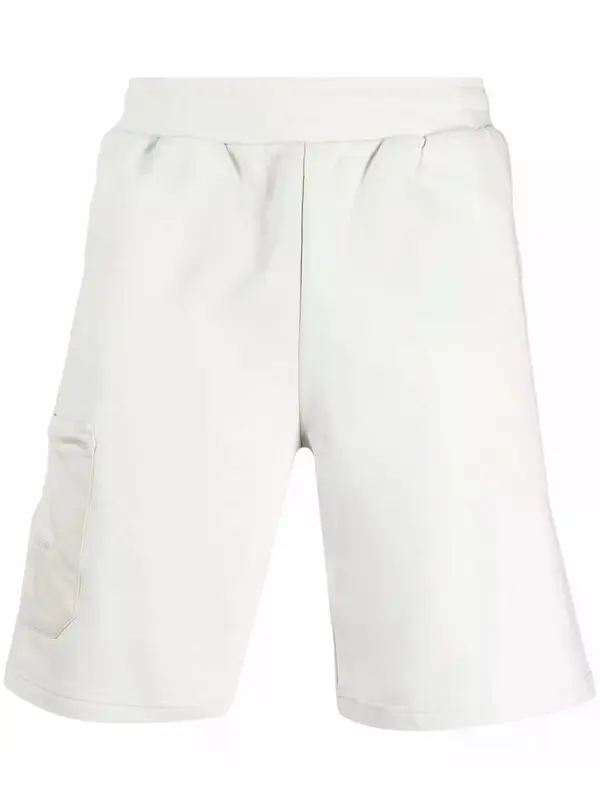 A-COLD-WALL* Embroidered Logo Track Shorts - Neutrals
