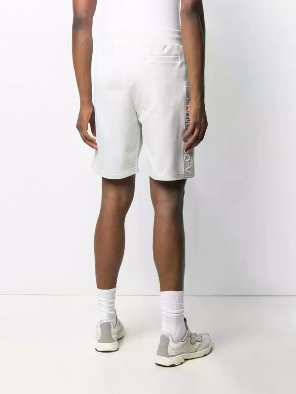 A-COLD-WALL* Embroidered Logo Track Shorts - Neutrals