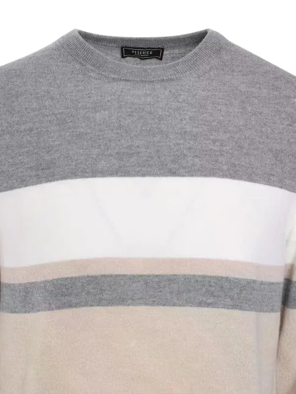 Peserico Stripe-detailing Jumper