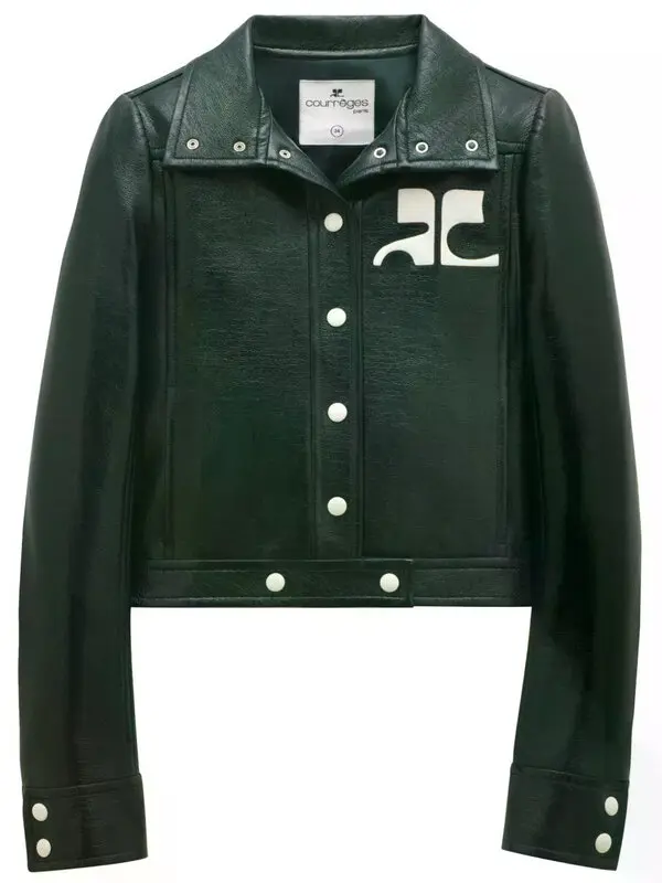 COURREGES Reedition Vinyl Jacket - Green