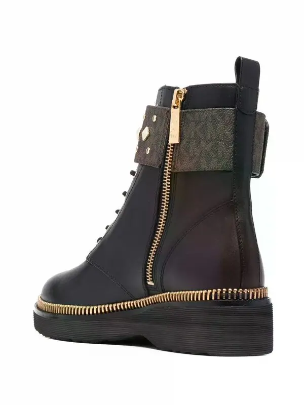 Michael Kors Haskell Studded Leather Boots