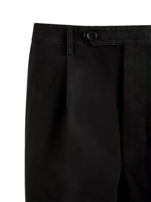Bally Pleated Cotton Chino Trousers