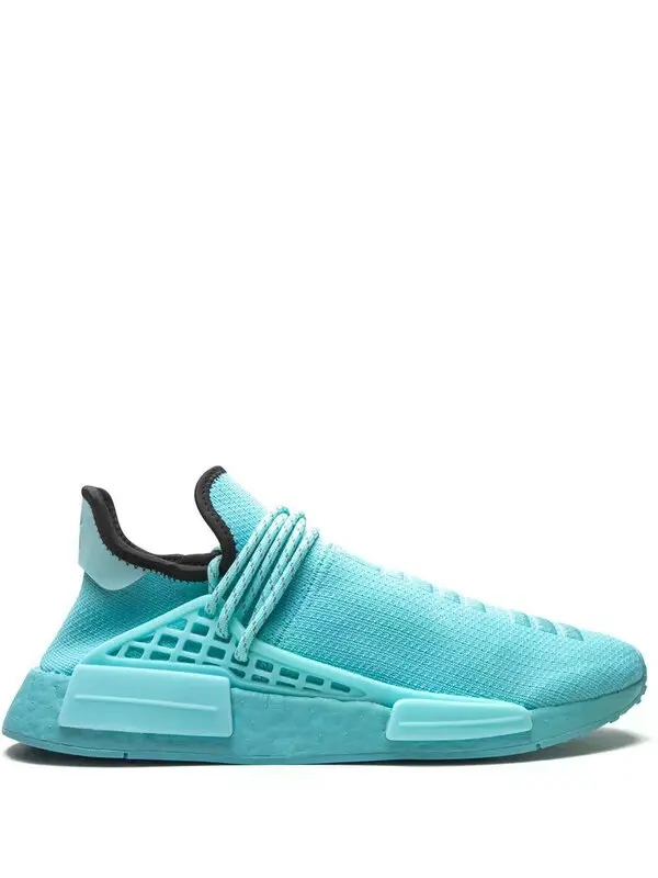 Adidas X Pharrell Williams Nmd Human Race Aqua Sneakers - Blue