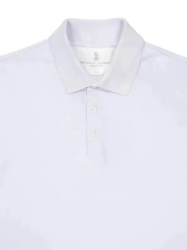 Brunello Cucinelli Cotton Polo Shirt