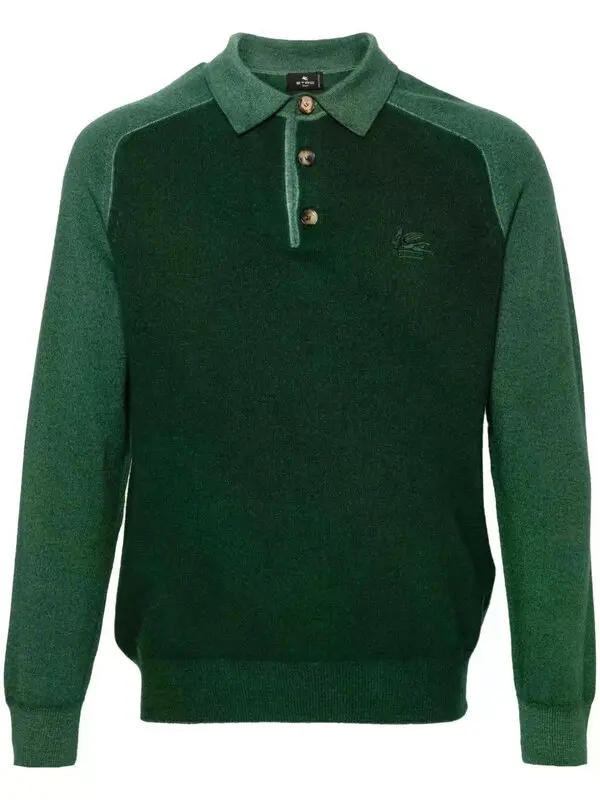 Etro Pegaso-embroidered Wool Sweater