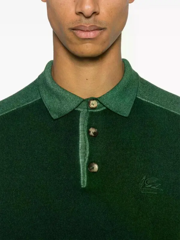 Etro Pegaso-embroidered Wool Sweater