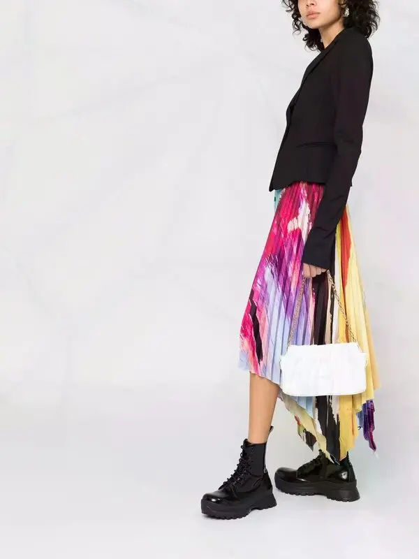 Patrizia Pepe Single-breasted Slit-sleeve Blazer