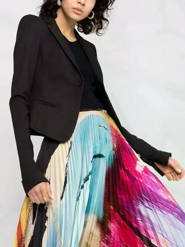 Patrizia Pepe Single-breasted Slit-sleeve Blazer