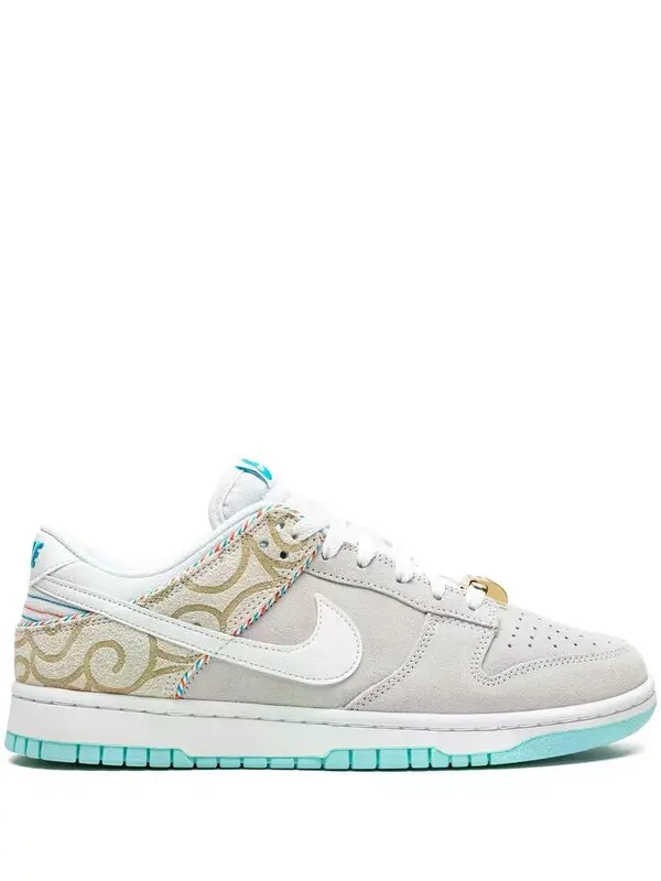 Nike Dunk Low Barbershop Sneakers - Neutrals
