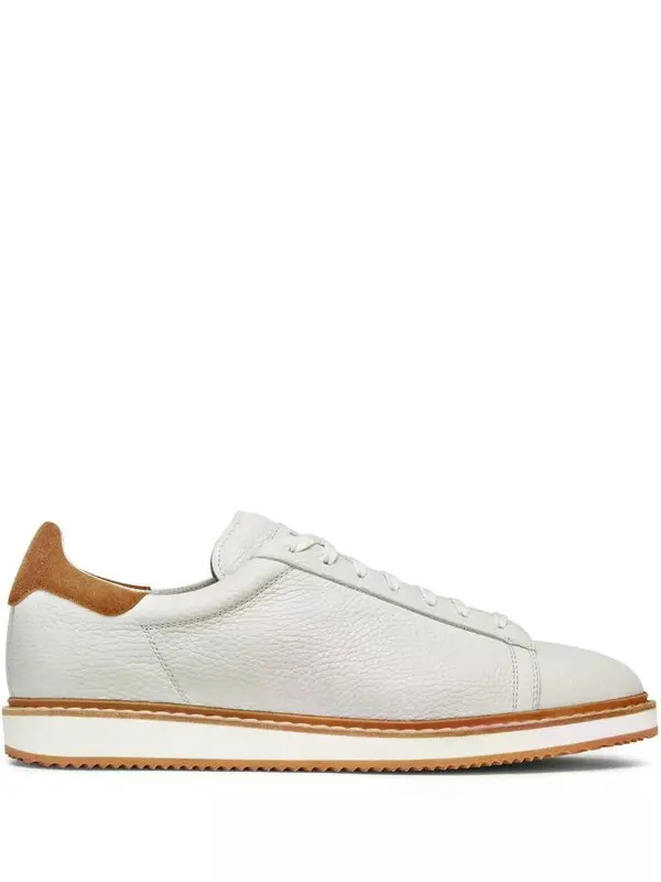Brunello Cucinelli Contrast-trimmed Low-top Sneakers
