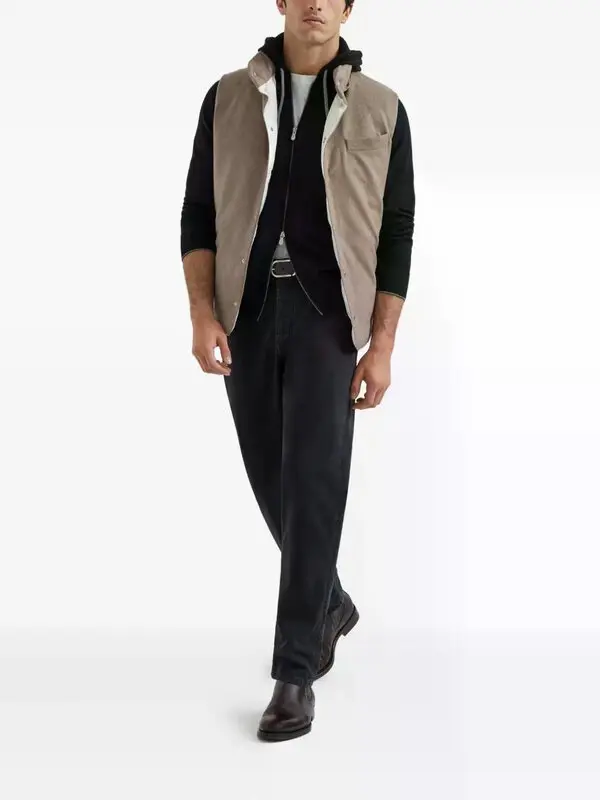 Brunello Cucinelli Zip-front Cashmere Hoodie - Black