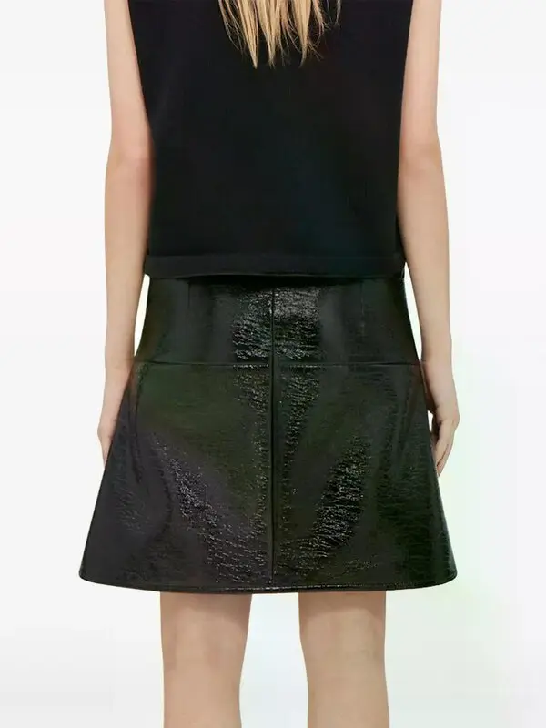 COURREGES Varsity Logo-appliqué Vest