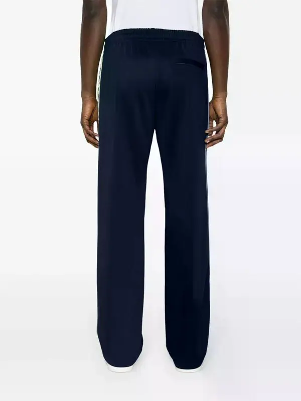 Casablanca Heart Monogram Velvet Track Pants