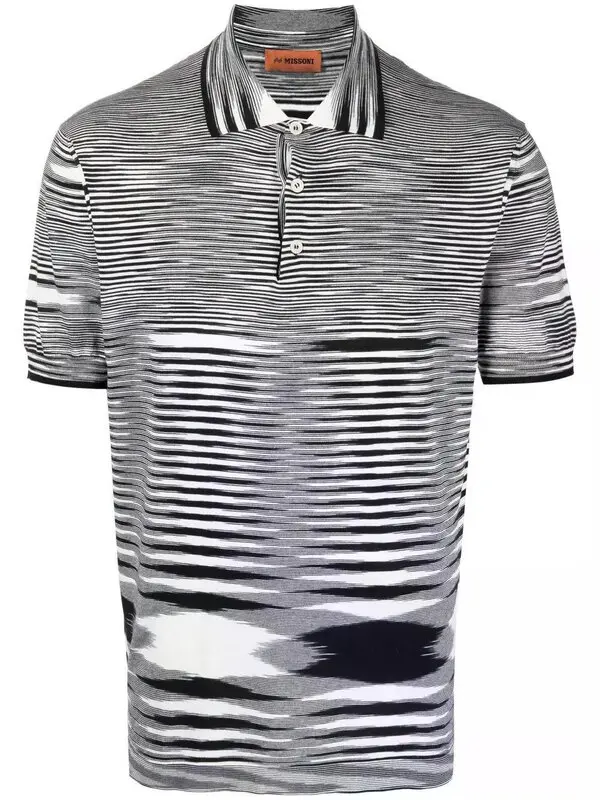 Missoni Marl-knit Polo Shirt