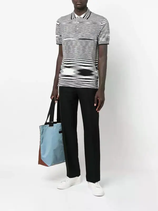 Missoni Marl-knit Polo Shirt