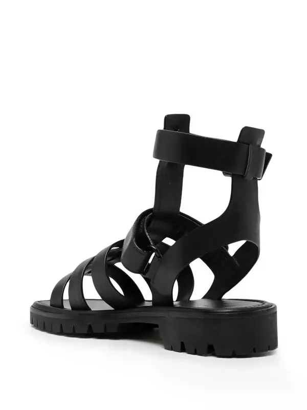 JUUN.J Caged Leather Sandals