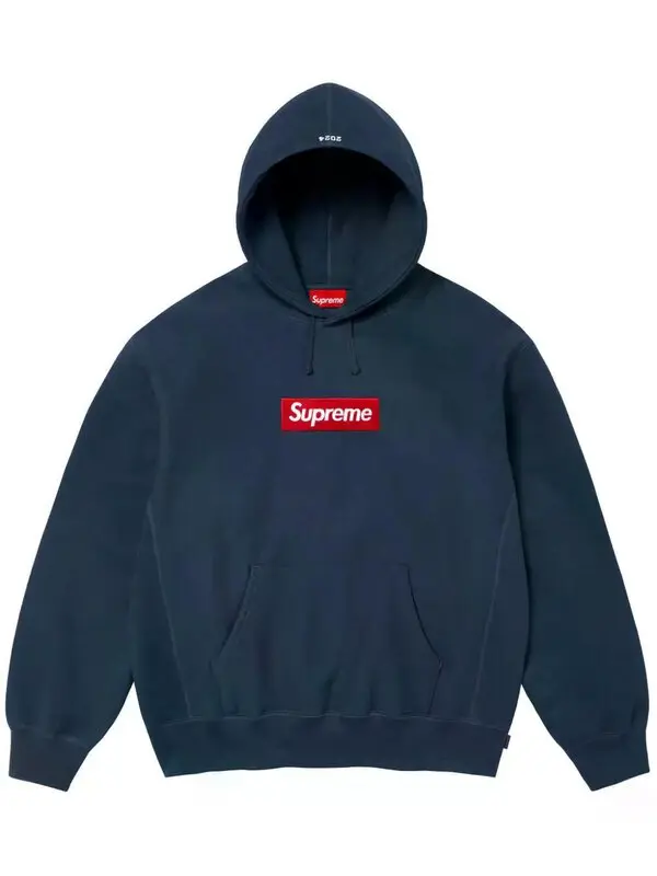 Supreme Box Logo Hoodie - Blue