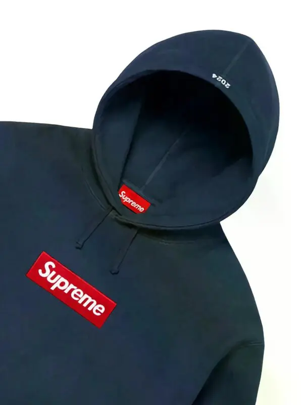 Supreme Box Logo Hoodie - Blue