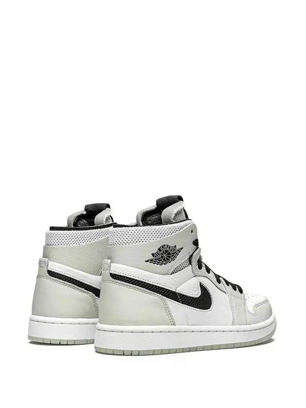 JORDAN Air 1 Zoom Cmft Light Bone Sneakers - Grey