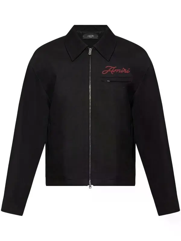 Amiri Logo-embroidered Jacket