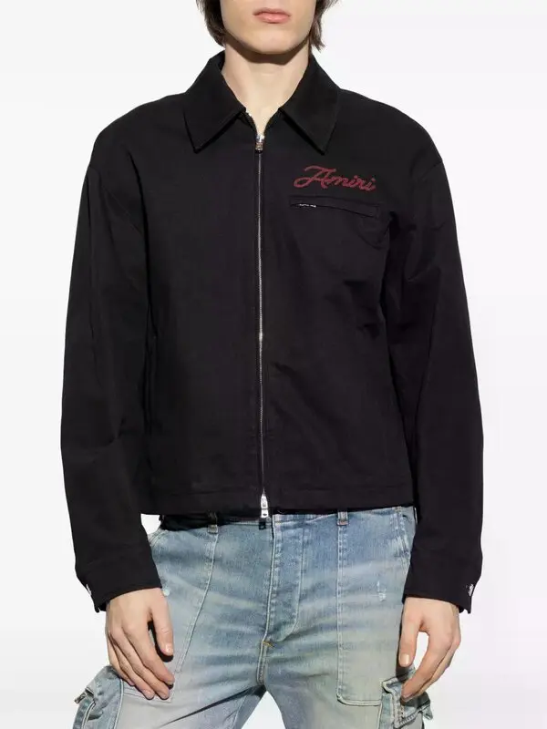 Amiri Logo-embroidered Jacket