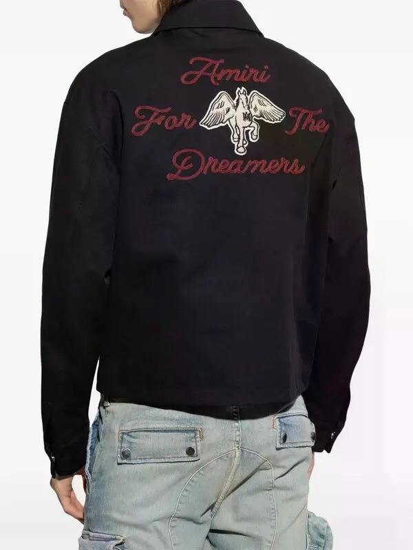 Amiri Logo-embroidered Jacket