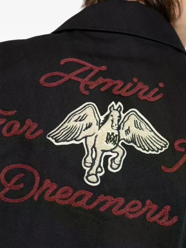Amiri Logo-embroidered Jacket
