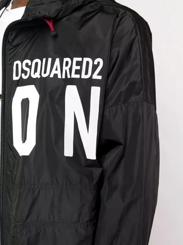 Dsquared2 Icon Color-block Logo-print Jacket