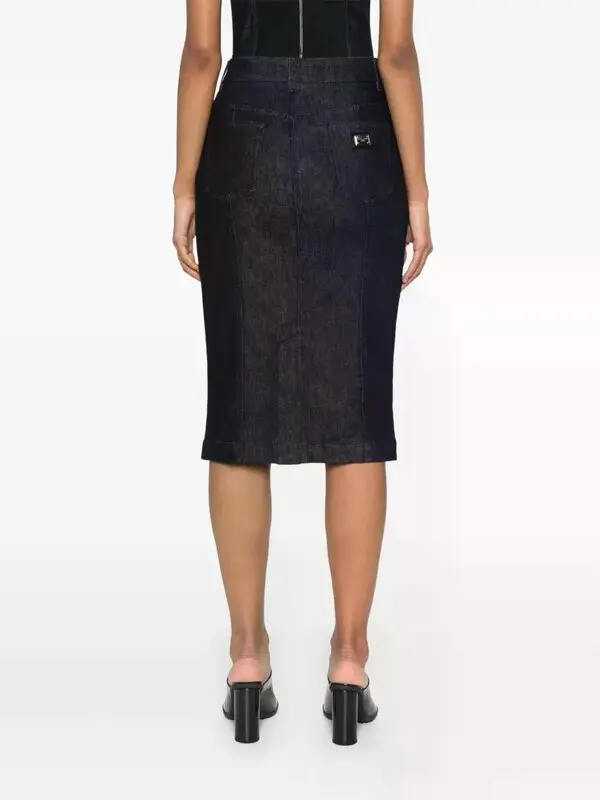 Dolce & Gabbana Denim Midi Skirt