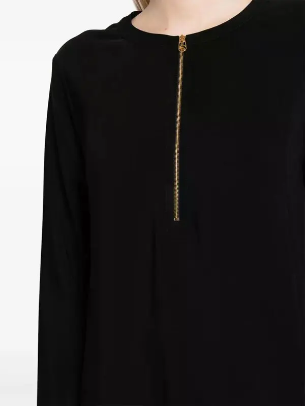Stella McCartney Iconic Half-zip Jumper - Black