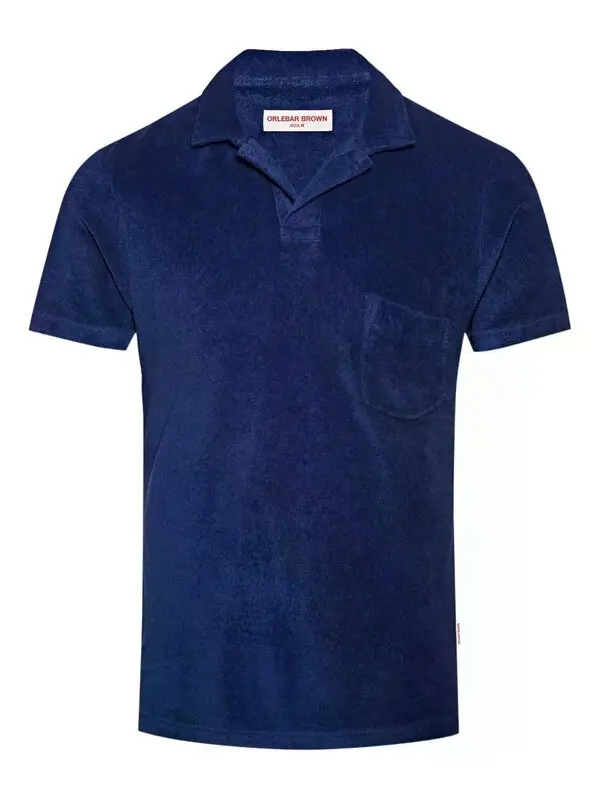 Orlebar Brown Short-sleeved Polo Shirt - Blue