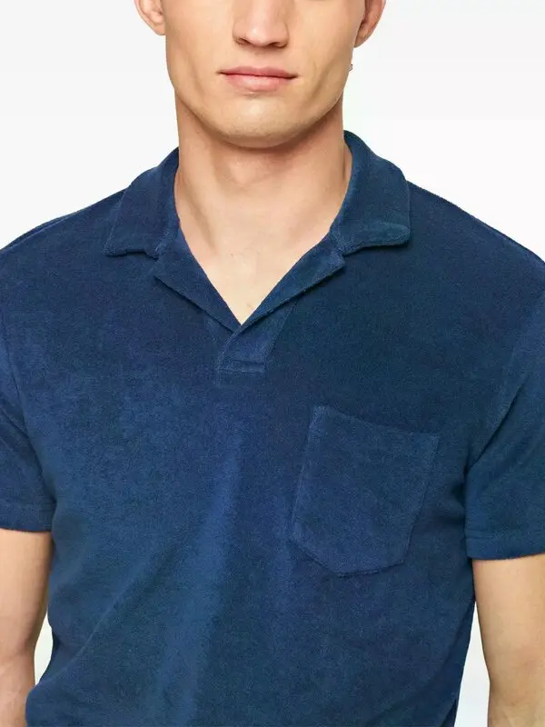 Orlebar Brown Short-sleeved Polo Shirt - Blue