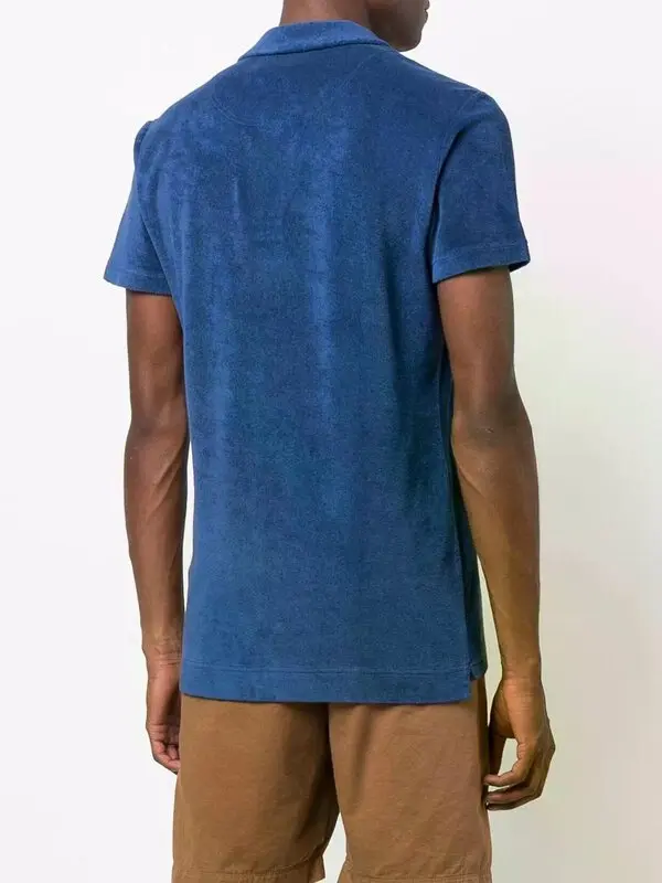 Orlebar Brown Short-sleeved Polo Shirt - Blue