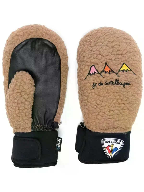 Rossignol X Jean-charles De Castelbajac Pilot Mittens - Brown