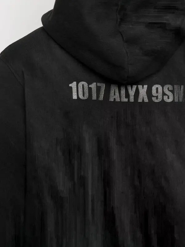 1017 Alyx 9sm Reverse Logo Popover Hoodie