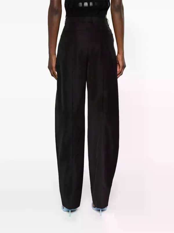 Alexander Wang Slit-detail Tapered Trousers